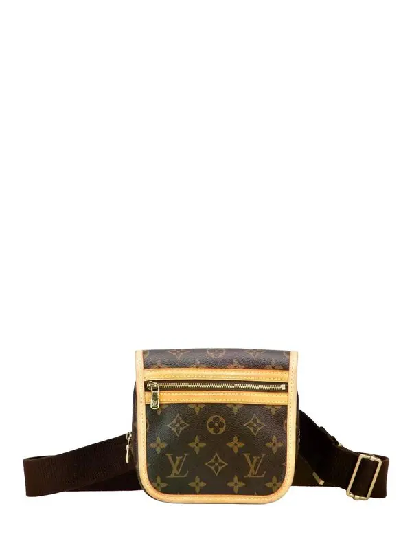 LOUIS VUITTON Monogram Bosphore Belt Bag - Brown