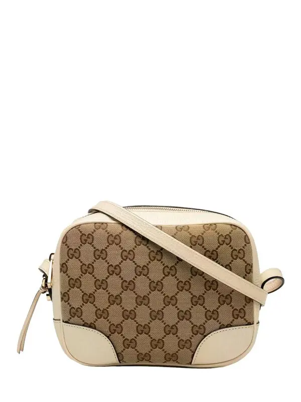 Gucci Gg Canvas Bree Crossbody Bag - Brown