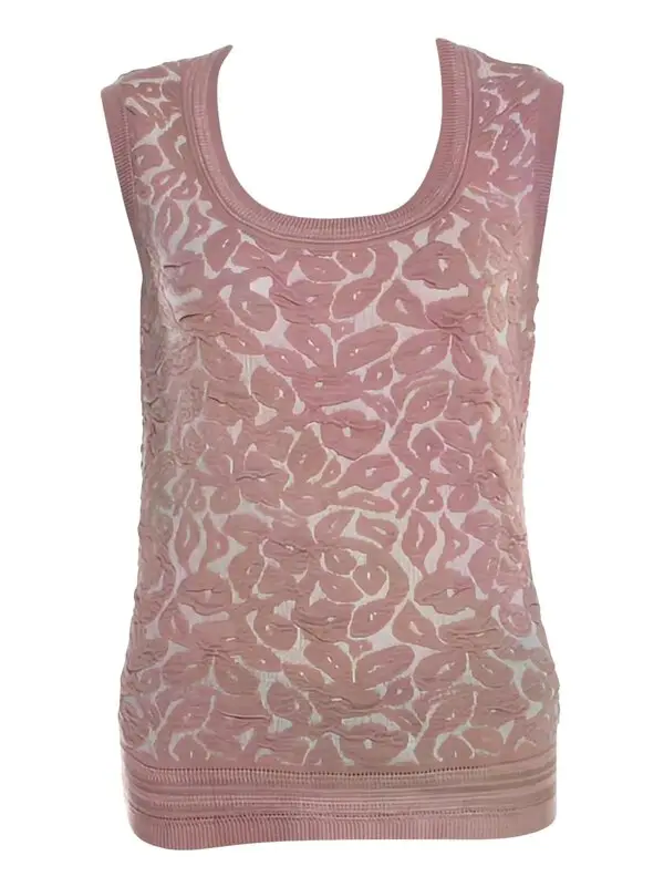 Escada Sleeveless Tank Top - Pink
