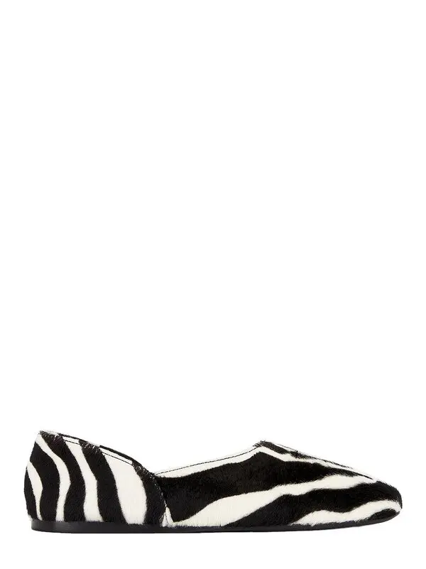 Khaite Jane Flat - Black & White