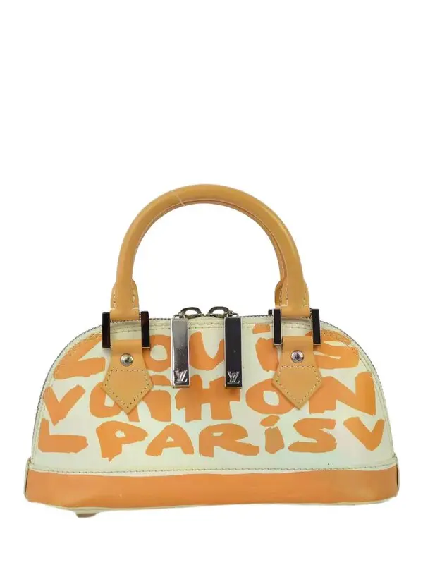 LOUIS VUITTON Graffiti Alma Pm Handbag - Neutrals