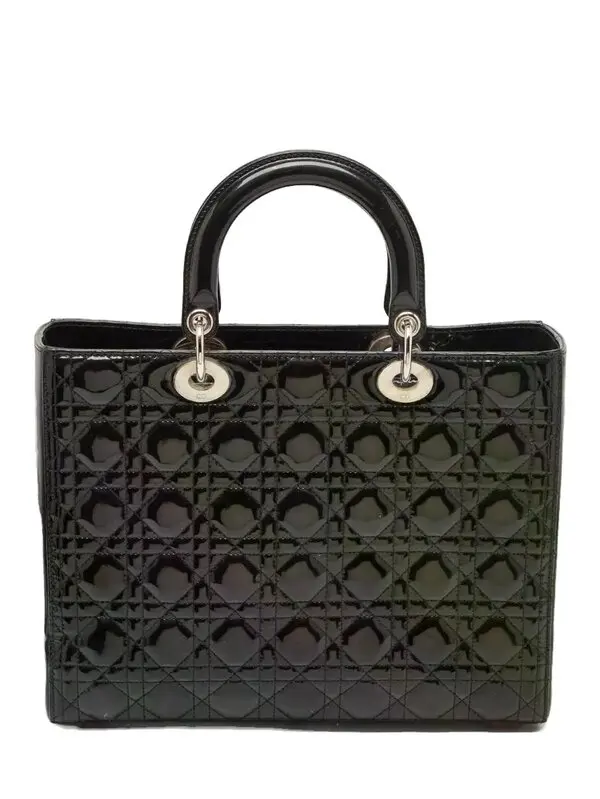 Dior Lady Tote Bag - Black