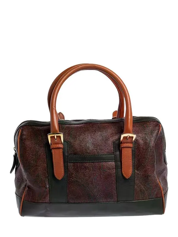 Etro Paisley-print Handbag - Brown