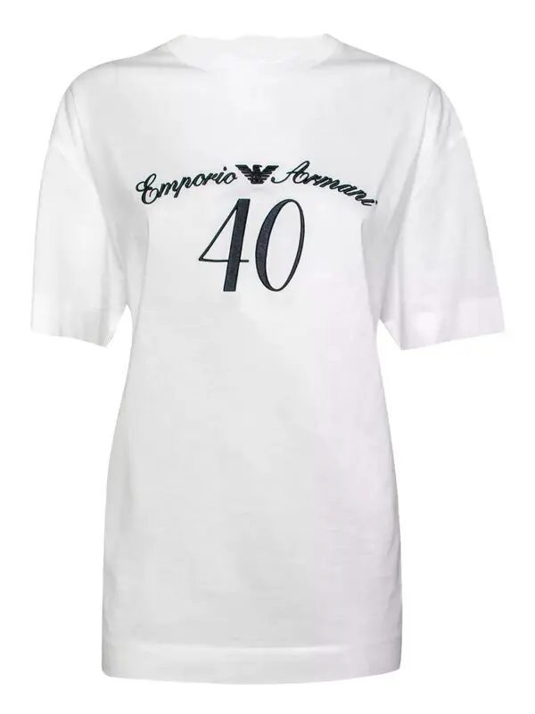 Emporio Armani Logo-print T-shirt - White