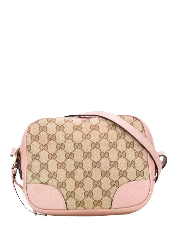 Gucci Gg Canvas Bree Crossbody Bag - Brown
