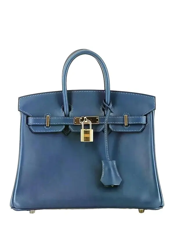Hermès 2020 Birkin 25 Handbag - Blue