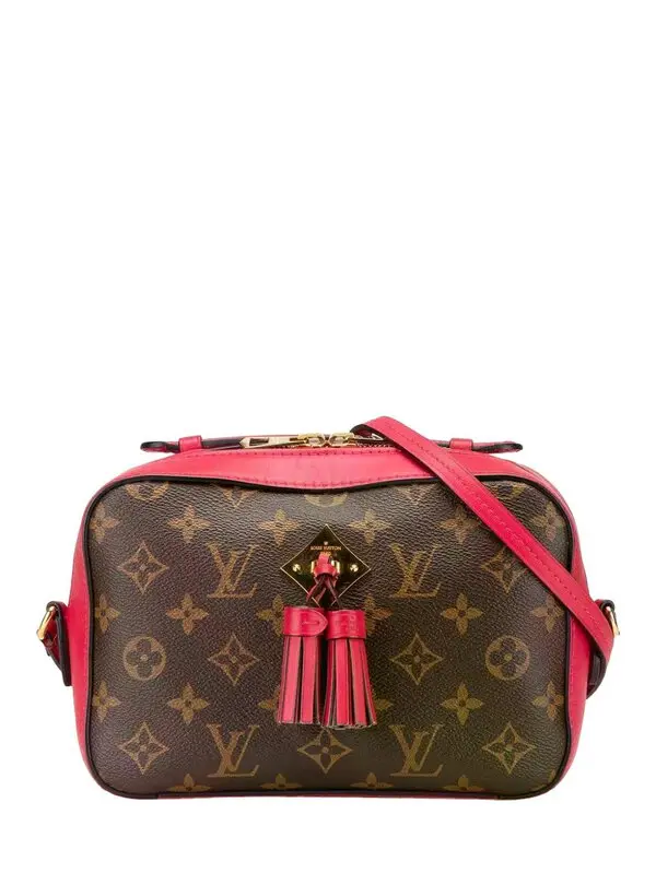LOUIS VUITTON Monogram Saintonge Crossbody Bag - Brown