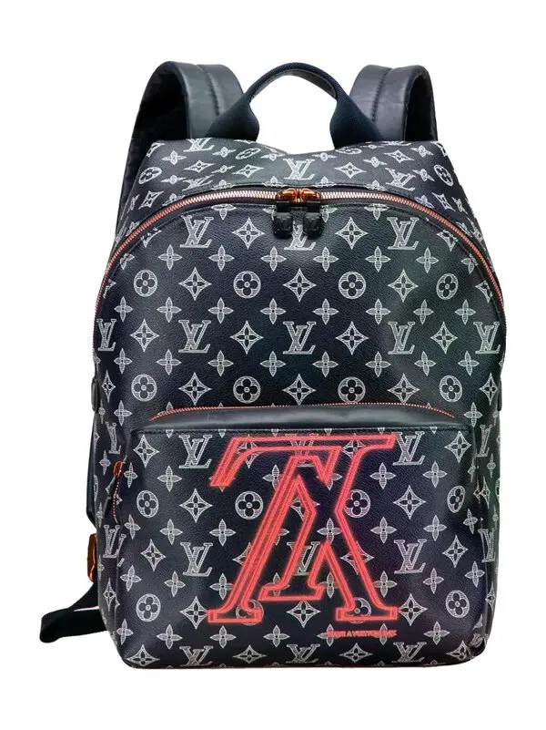 LOUIS VUITTON 2018 Monogram Upside Down Ink Apollo Backpack - Blue