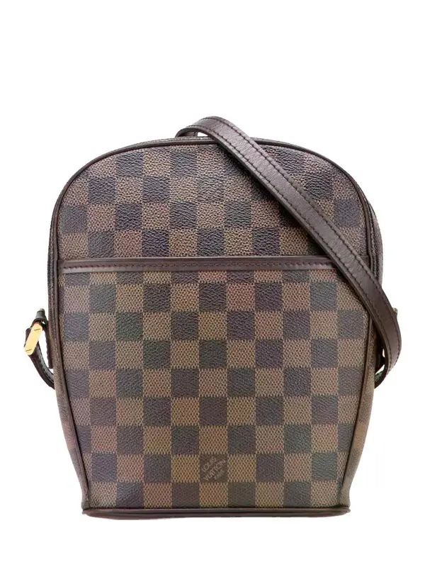 LOUIS VUITTON 2008 Damier Ebene Ipanema Pm Crossbody Bag - Brown