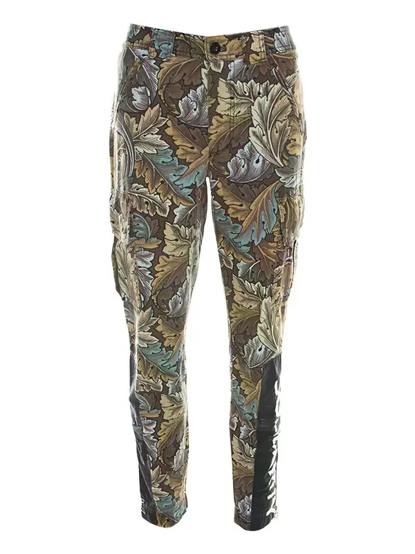Marc Jacobs Vintage Acanthus-print Trousers - Brown