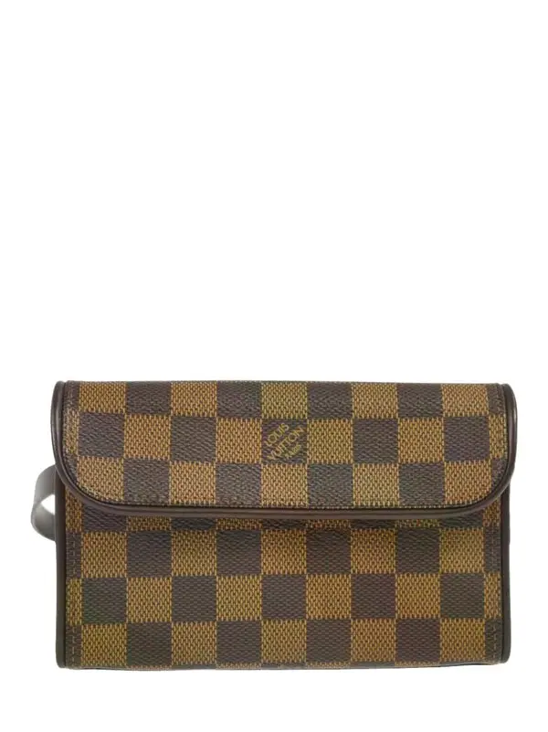 LOUIS VUITTON 2005 Pochette Florentine Belt Bag - Brown