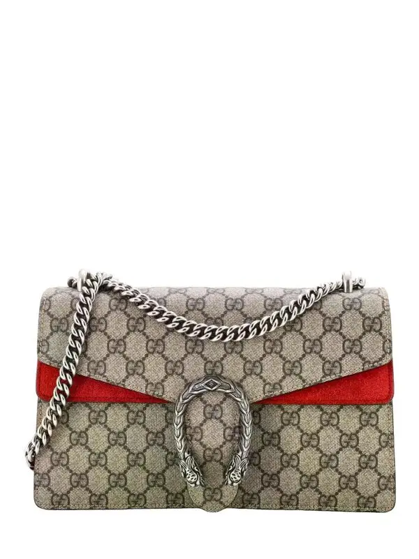 Gucci Dionysus Gg Coated Canvas Small Shoulder Bag - Neutrals