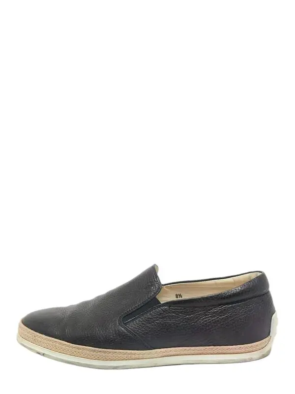 TOD'S Leather Loafers - Black