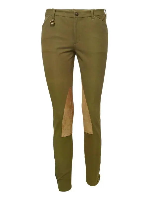 Polo Ralph Lauren Vintage Knee-patch Trousers - Green