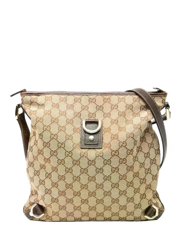 Gucci Gg Canvas Abbey D-ring Crossbody Bag - Brown
