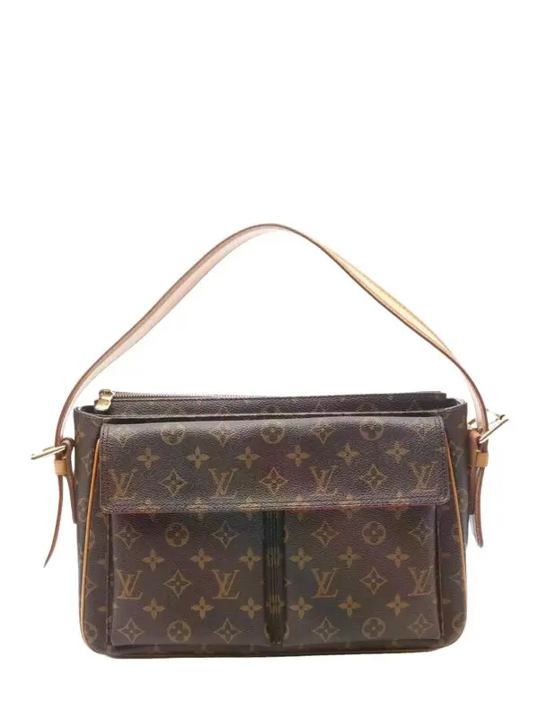 LOUIS VUITTON 2003 Vivacite Gm Shoulder Bag - Brown