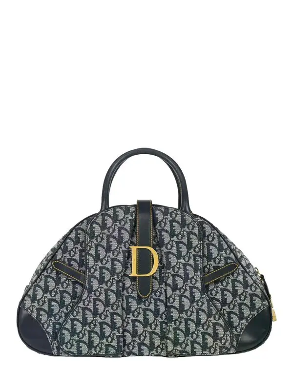 Dior 2002 Double Saddle Handbag - Blue