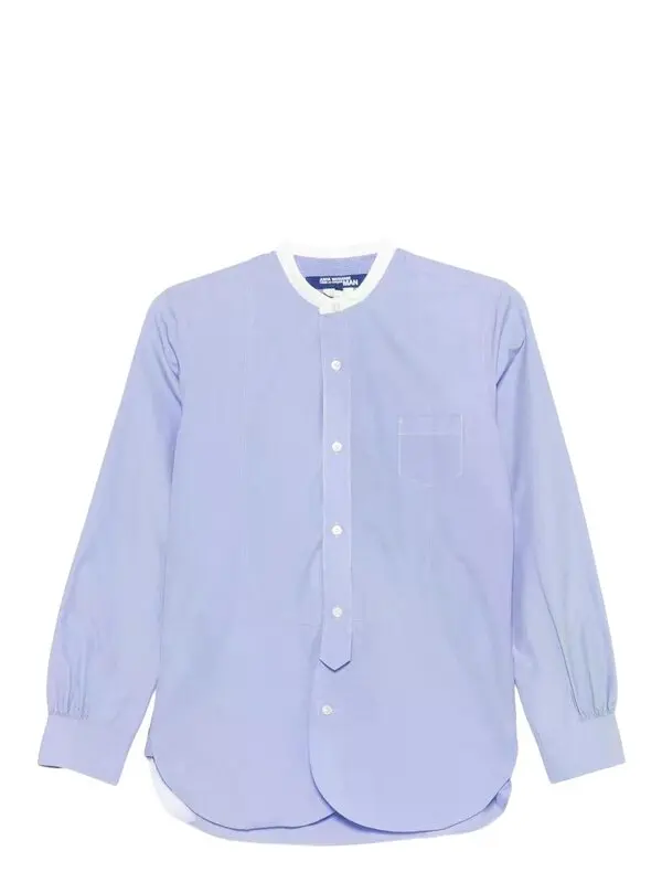 Junya Watanabe 2015 Collarless Shirt - Blue
