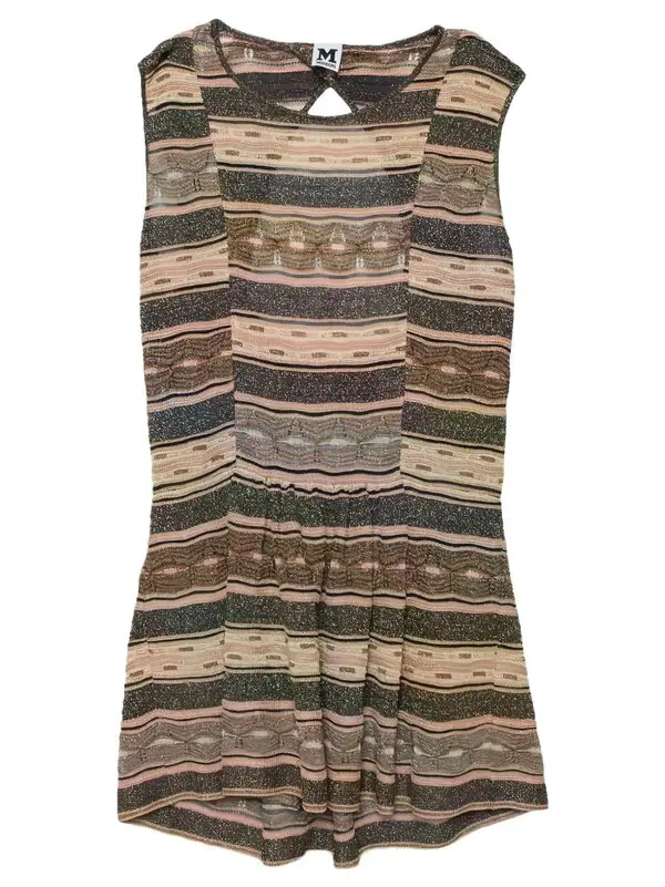 Missoni 2023 Striped Open Back Dress - Neutrals
