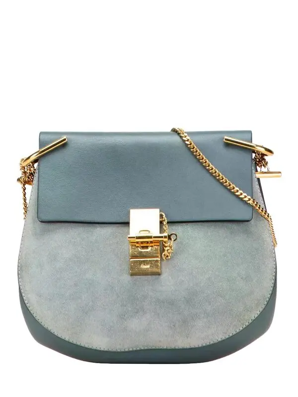 Chloé 2017 Small Drew Crossbody Bag - Blue