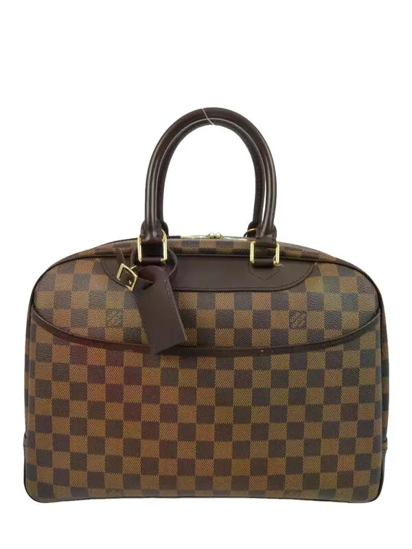LOUIS VUITTON 2008 Deauville Handbag - Brown