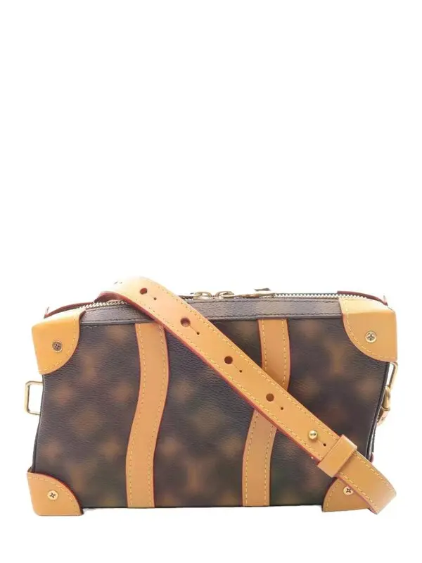 LOUIS VUITTON 2022 Monogram Blurry Soft Trunk Crossbody Bag - Brown