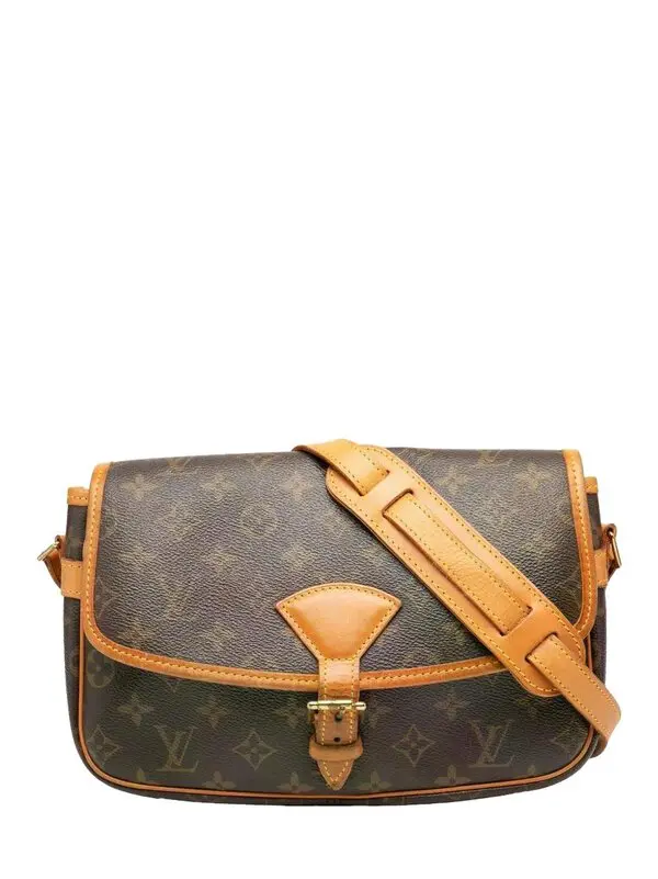 LOUIS VUITTON 2001 Monogram Sologne Crossbody Bag - Brown
