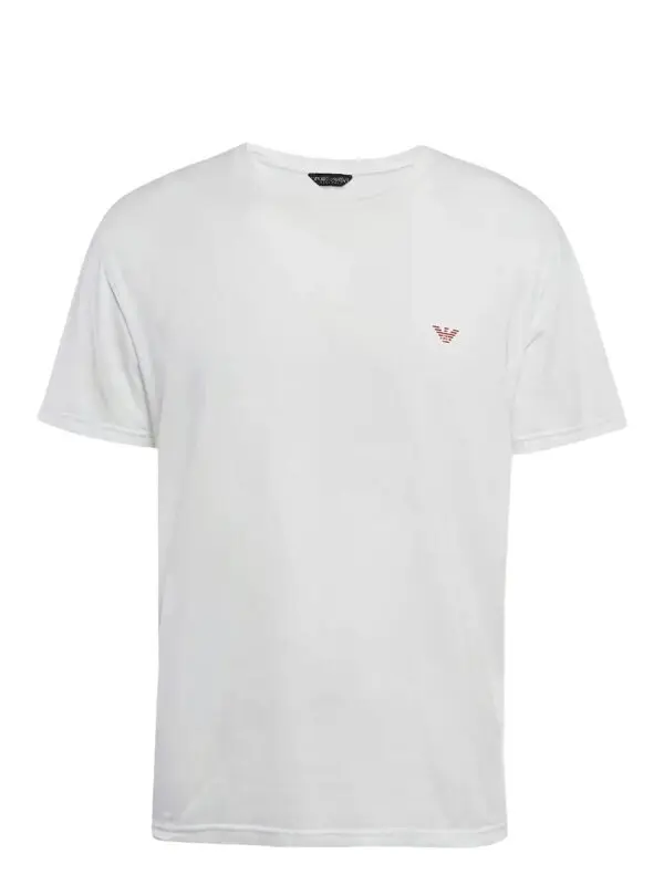 Emporio Armani 2023 Cotton Jersey T-shirt - White