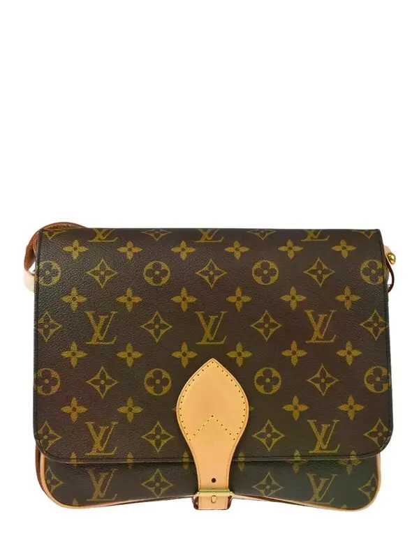 LOUIS VUITTON 1995 Cartouchiere Gm Shoulder Bag - Brown