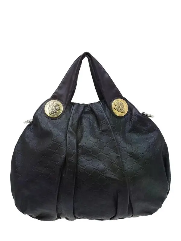 Gucci Hysteria Guccissima Tote Bag - Black