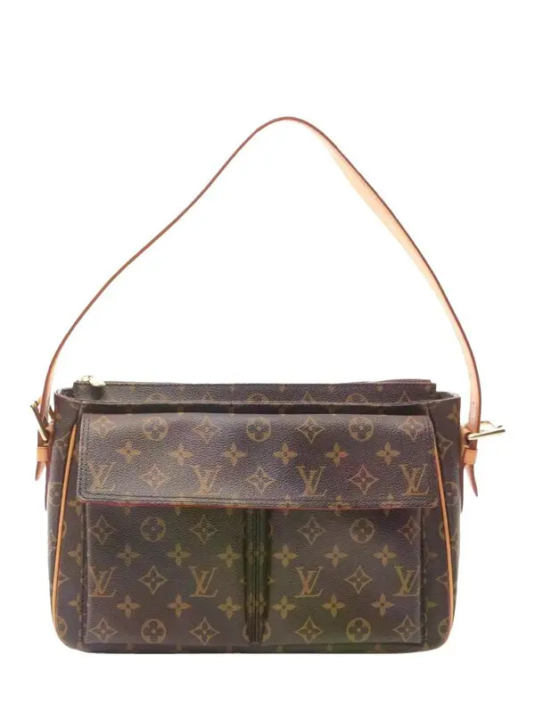 LOUIS VUITTON 2006 Monogram Viva Cite Gm Shoulder Bag - Brown
