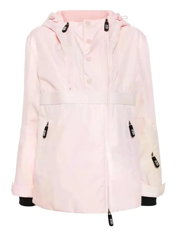 Giorgio Armani Hooded Down Jacket - Pink