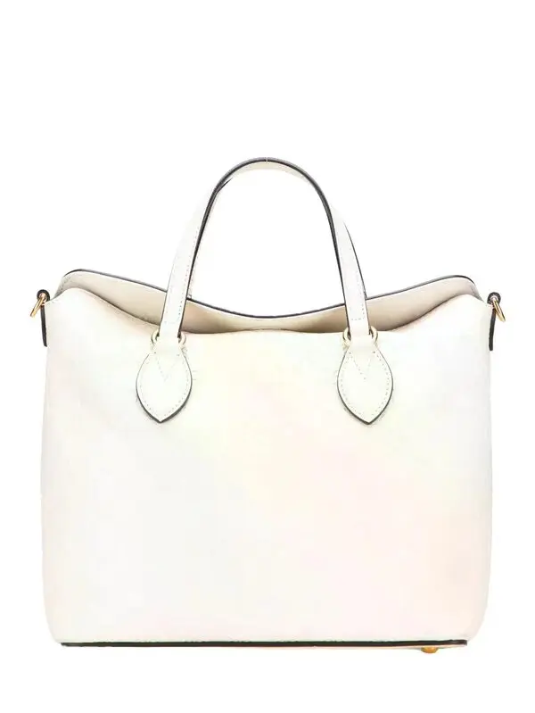 Gucci Sima Linea A Fold Over Satchel - White