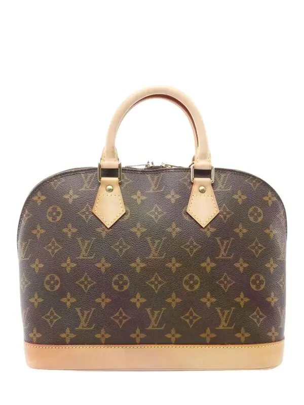 LOUIS VUITTON 1997 Monogram Alma Pm Handbag - Brown