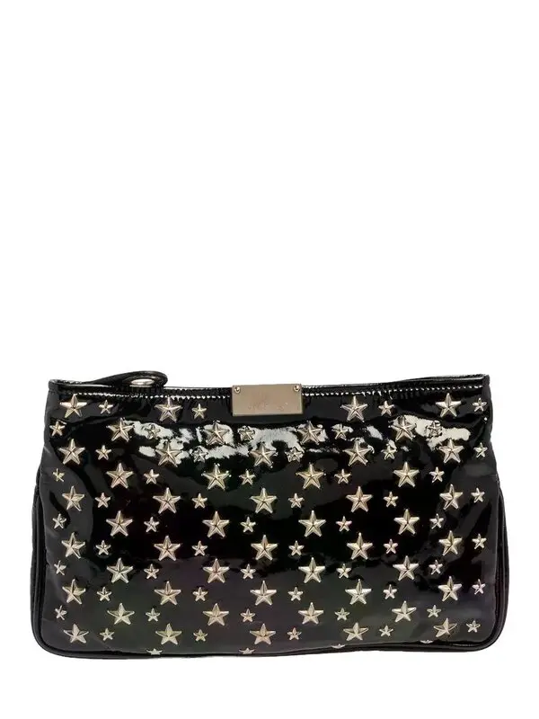 JIMMY CHOO Zulu Clutch Bag - Black