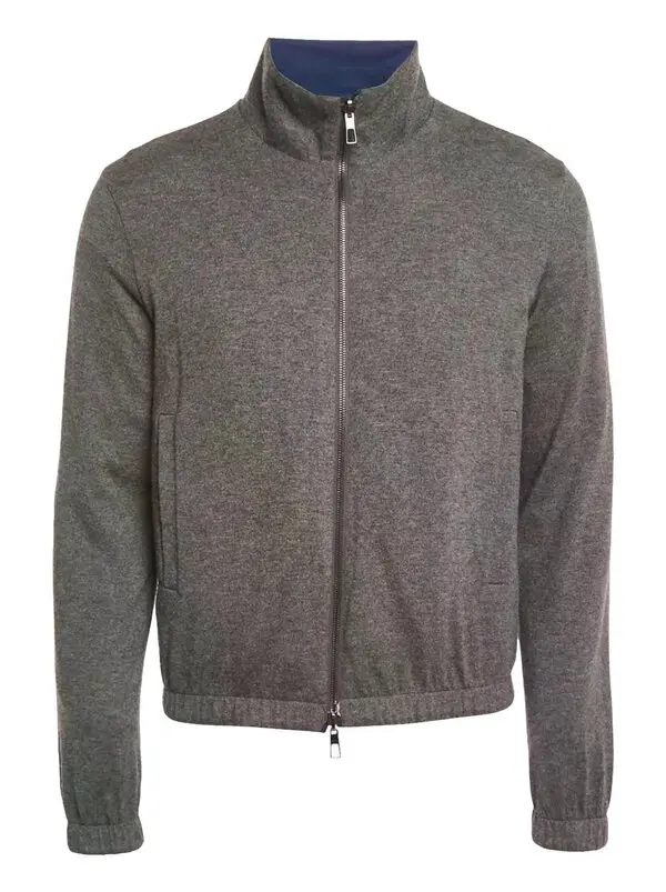 Loro Piana Zip-up Reversible Jacket - Grey