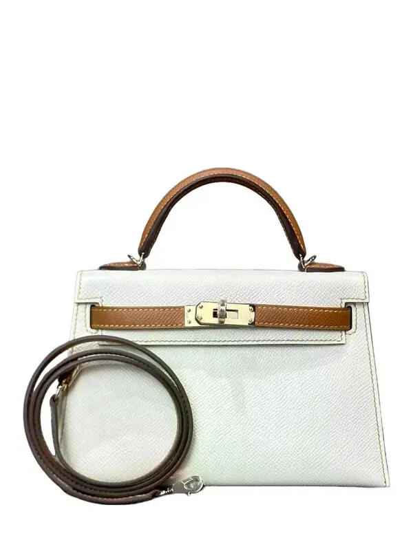 Hermès Mini Kelly Sellier 20 Epsom With Gold Hardware - Neutrals