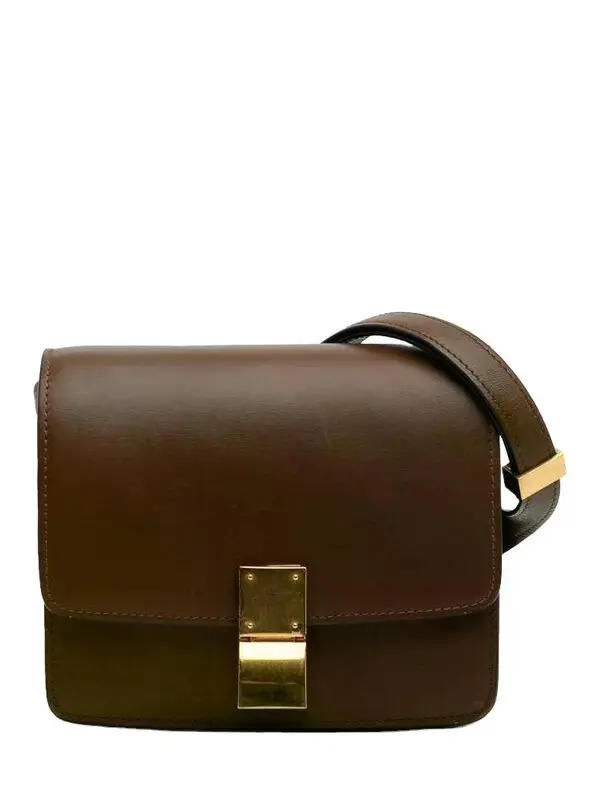 Celine Classic Box Crossbody Bag - Brown