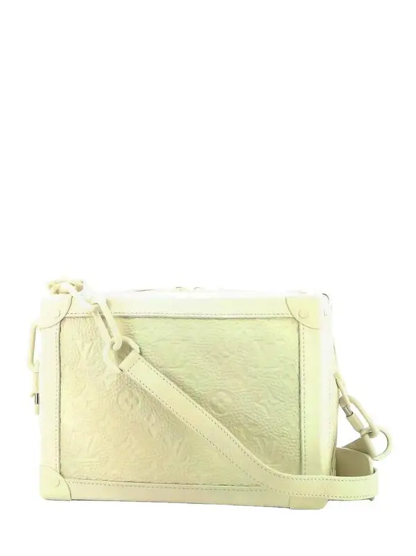 LOUIS VUITTON Soft Trunk Crossbody Bag - White