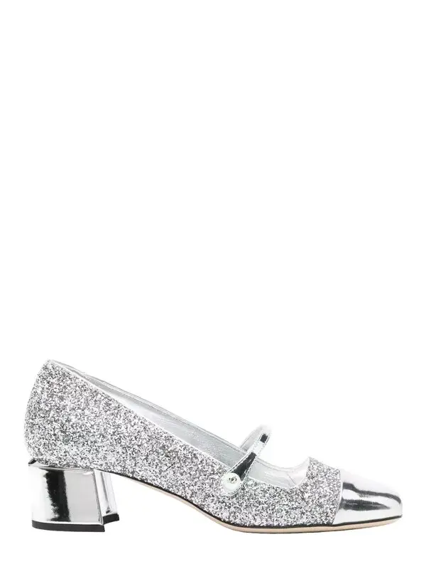 JIMMY CHOO 50mm Elisa Pumps - Silver