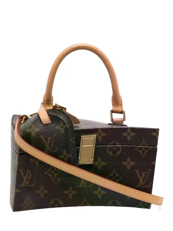 LOUIS VUITTON X Frank Gehry Twisted Box Bag - Brown