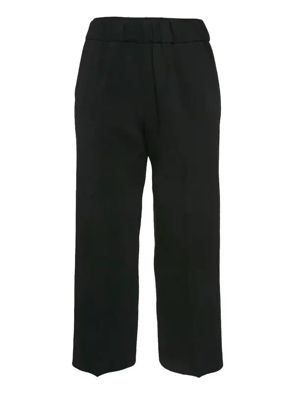 Moschino Wide-leg Trousers - Black