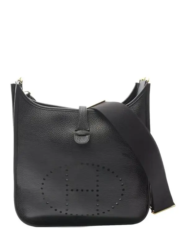 Hermès Evelyn 3 Troyes Pm Shoulder Bag - Black