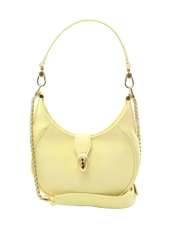 BVLGARI 2010s Serpenti Ellipse Handbag - Yellow