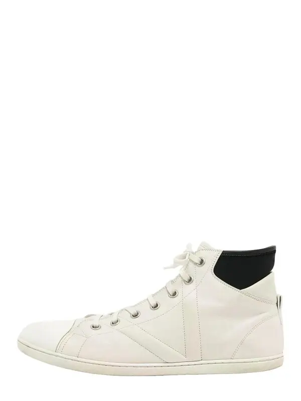 LOUIS VUITTON Leather Sneakers - White