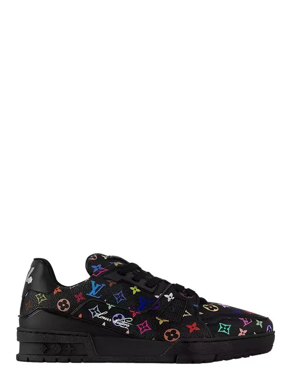 LOUIS VUITTON Takashi Murakami Trainer Sneakers - Black/multi