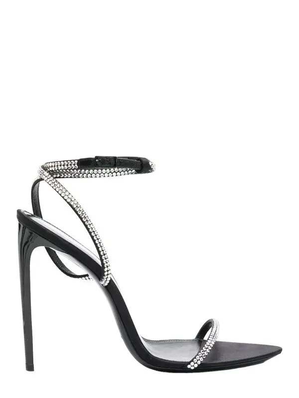 Saint Laurent 110mm Georgia Sandals - Black