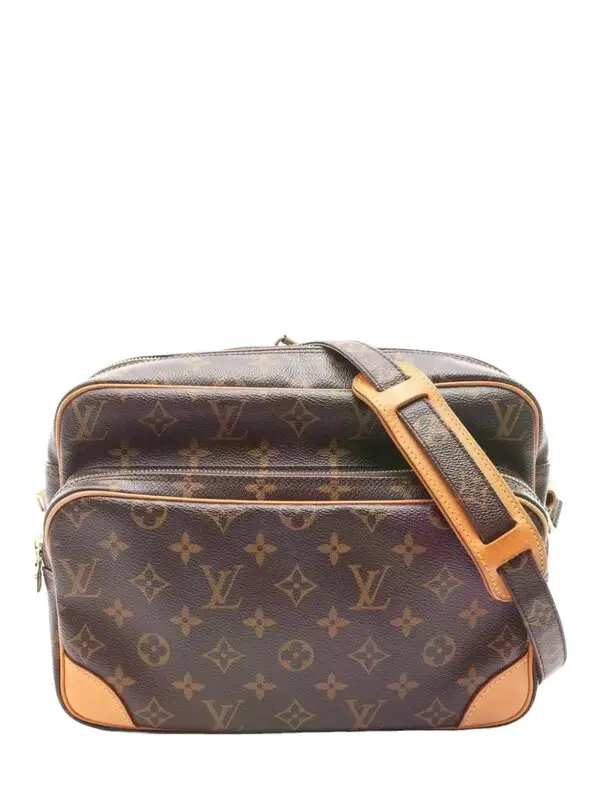 LOUIS VUITTON 2003 Nil Monogram Shoulder Bag - Brown