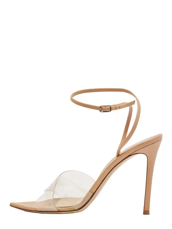 GIANVITO ROSSI 120mm Stark Sandals - Neutrals