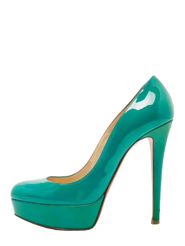 CHRISTIAN LOUBOUTIN 130mm Platform Pumps - Green